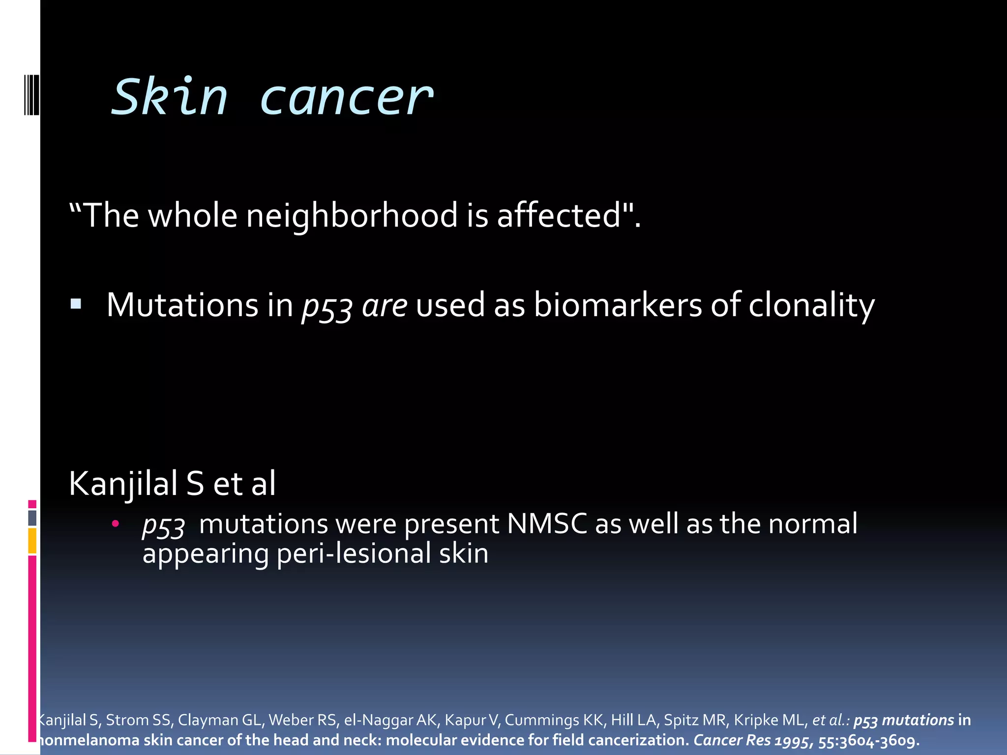 Oral cancer ,field cancerization dr mnr | PPTX