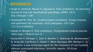 Oral candidiasis | PPTX