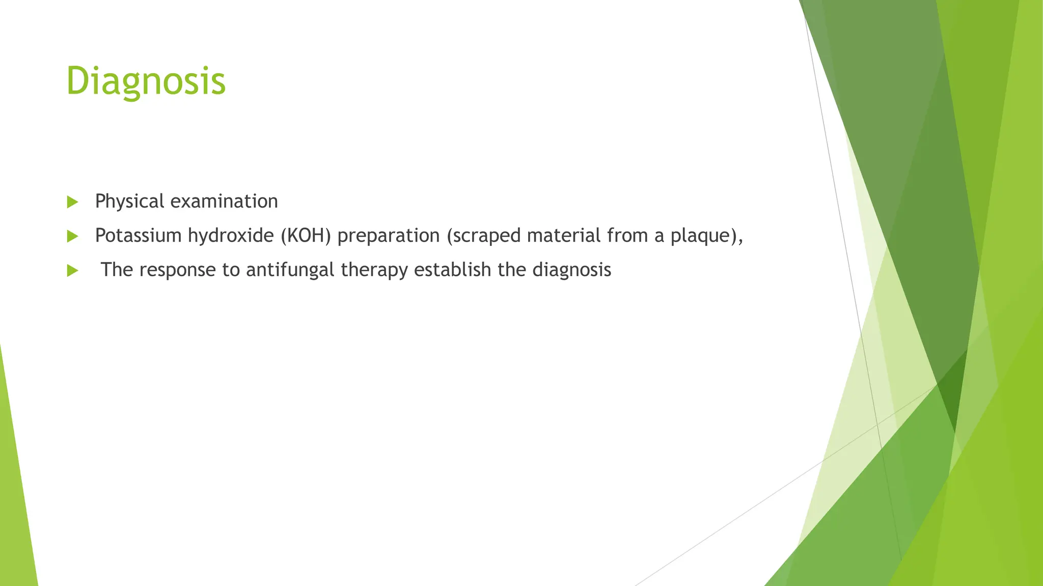 oral candidiasis in pediatric population | PPTX
