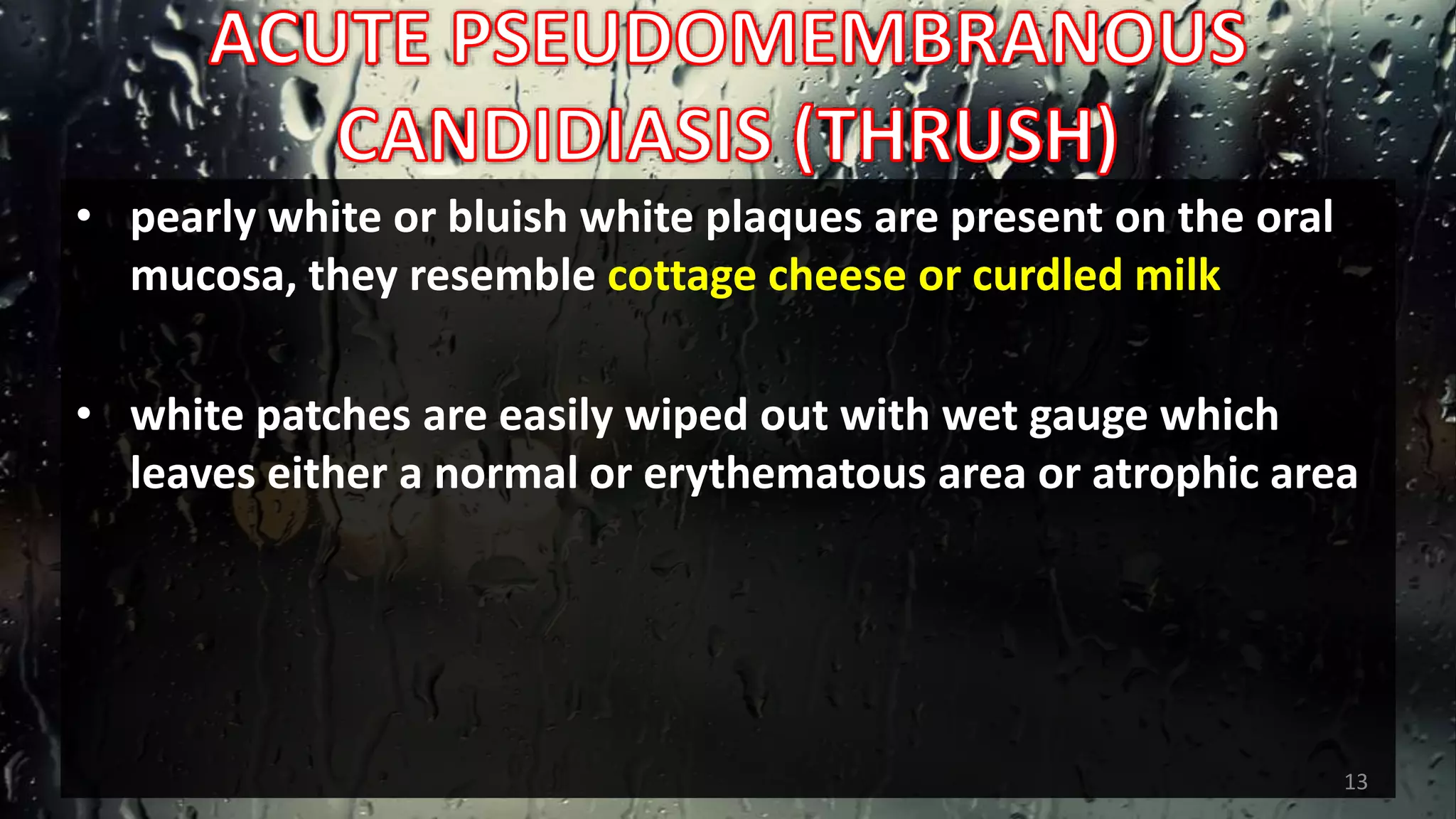 Oral candidiasis | PPTX