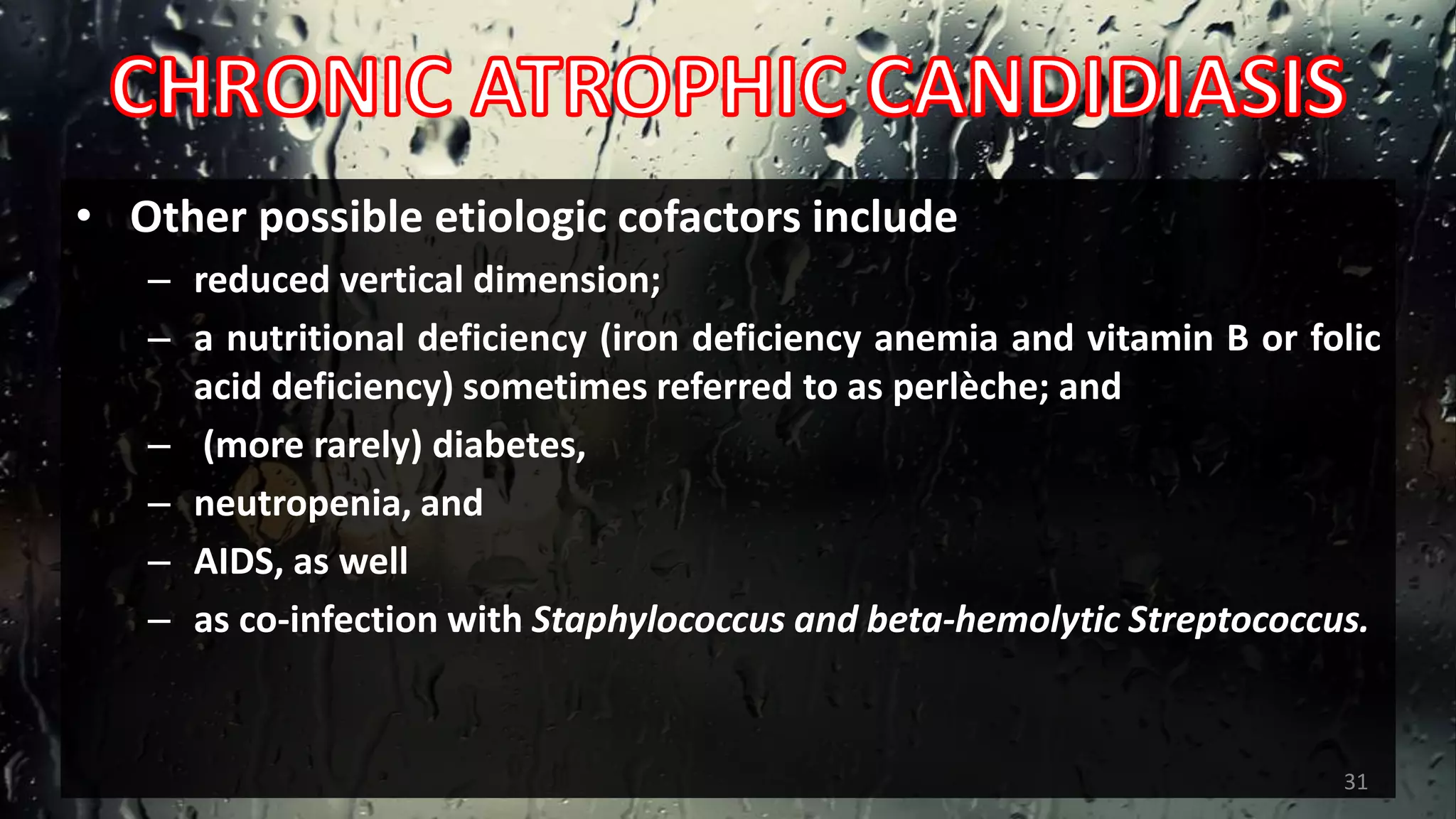 Oral candidiasis | PPTX