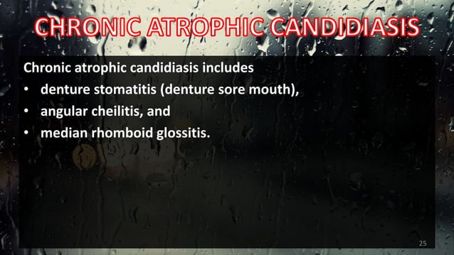 Oral candidiasis | PPTX