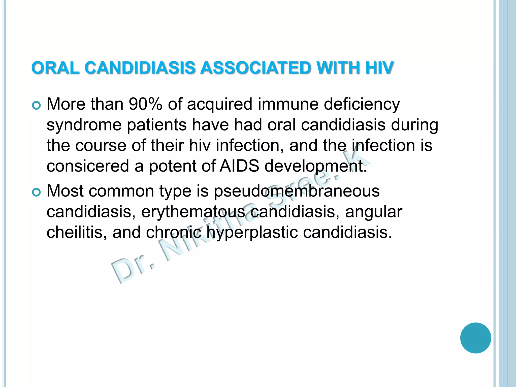 Oral candidiasis | PPTX
