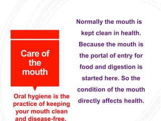 oral care.pptx