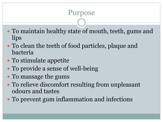 Oral care.pptx