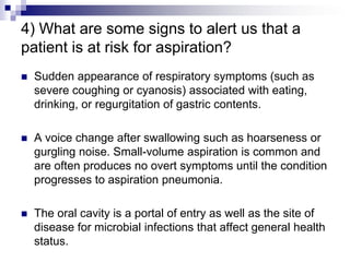 Impact of Oral care in reducing copd and pneumonia | PPT
