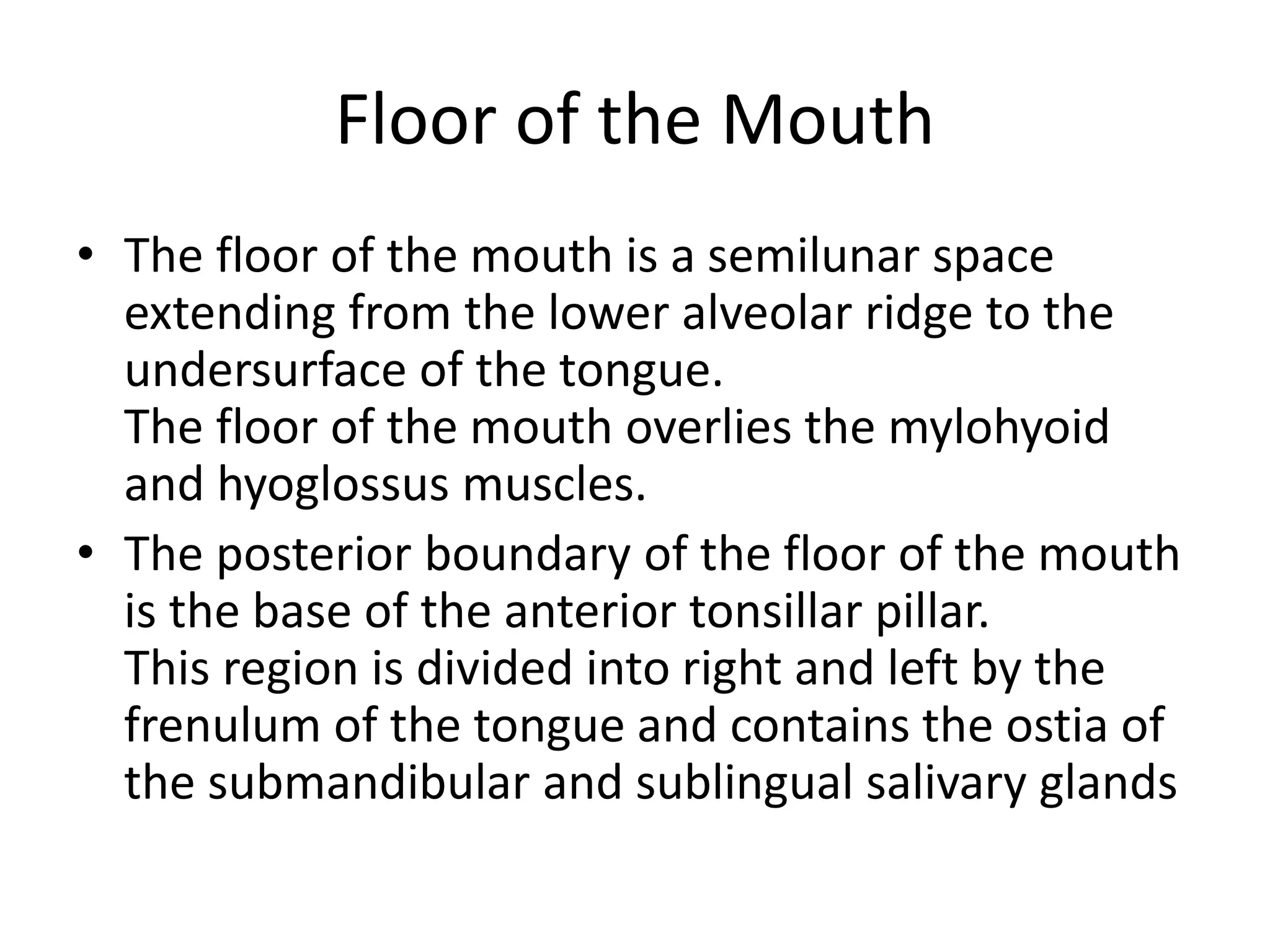 Oral cavity anatomy | PPTX