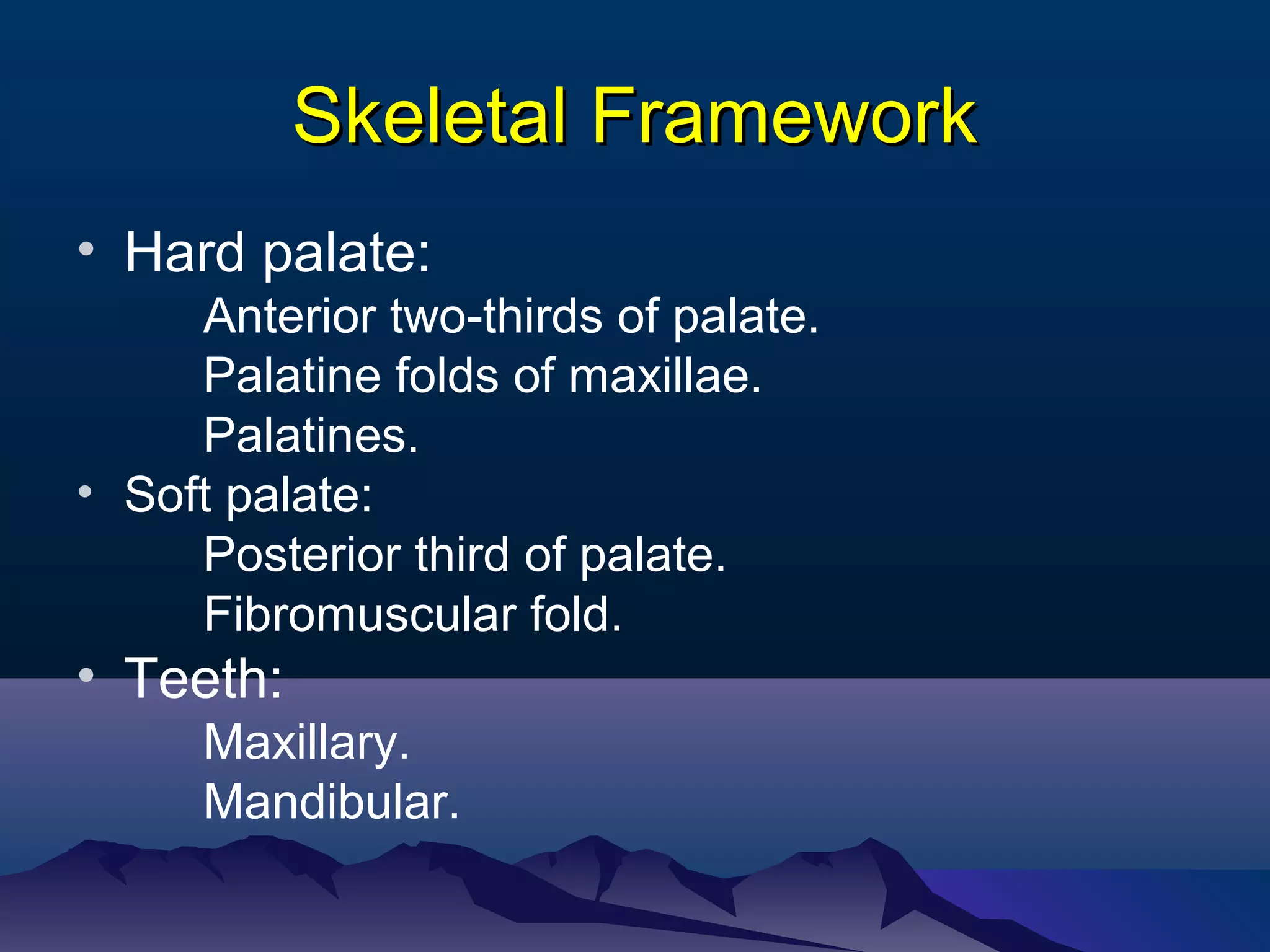 Anatomy of Oral cavity and tongue | PPT