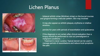 Ahmed Al Abbasi/ Oral Cavity and Tongue diseases, | PPTX