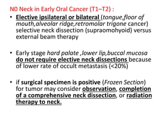 Oral cavity cancer | PPTX