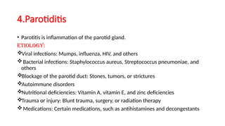 ORAL CAVITY & ESOPHAGUS DISORDERS AND NURSING MANANGEMENT | PPTX