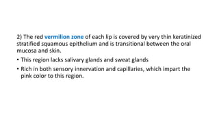 Oral cavity Histology | PPTX