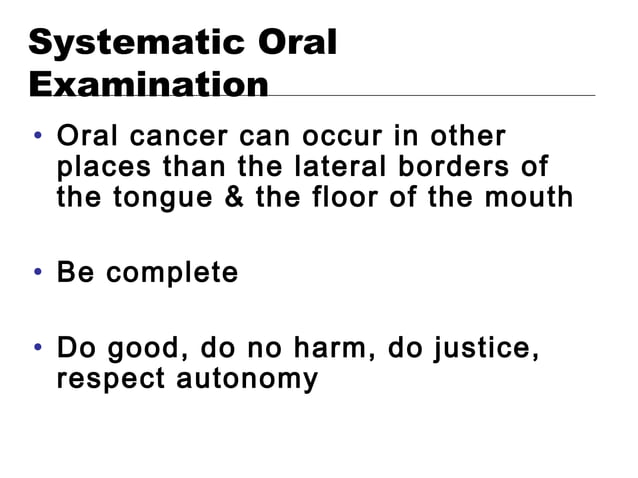 Oral cavity & oropharynx | PPT