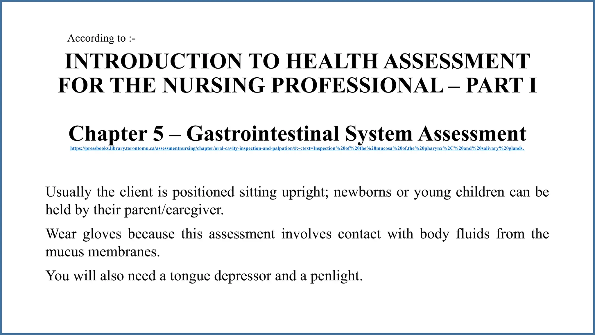 ASSESSMENT Of ORAL CAVITY PROPER ppt pptx | PPTX