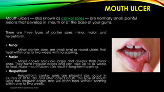 Common disease of oral cavity | PDF