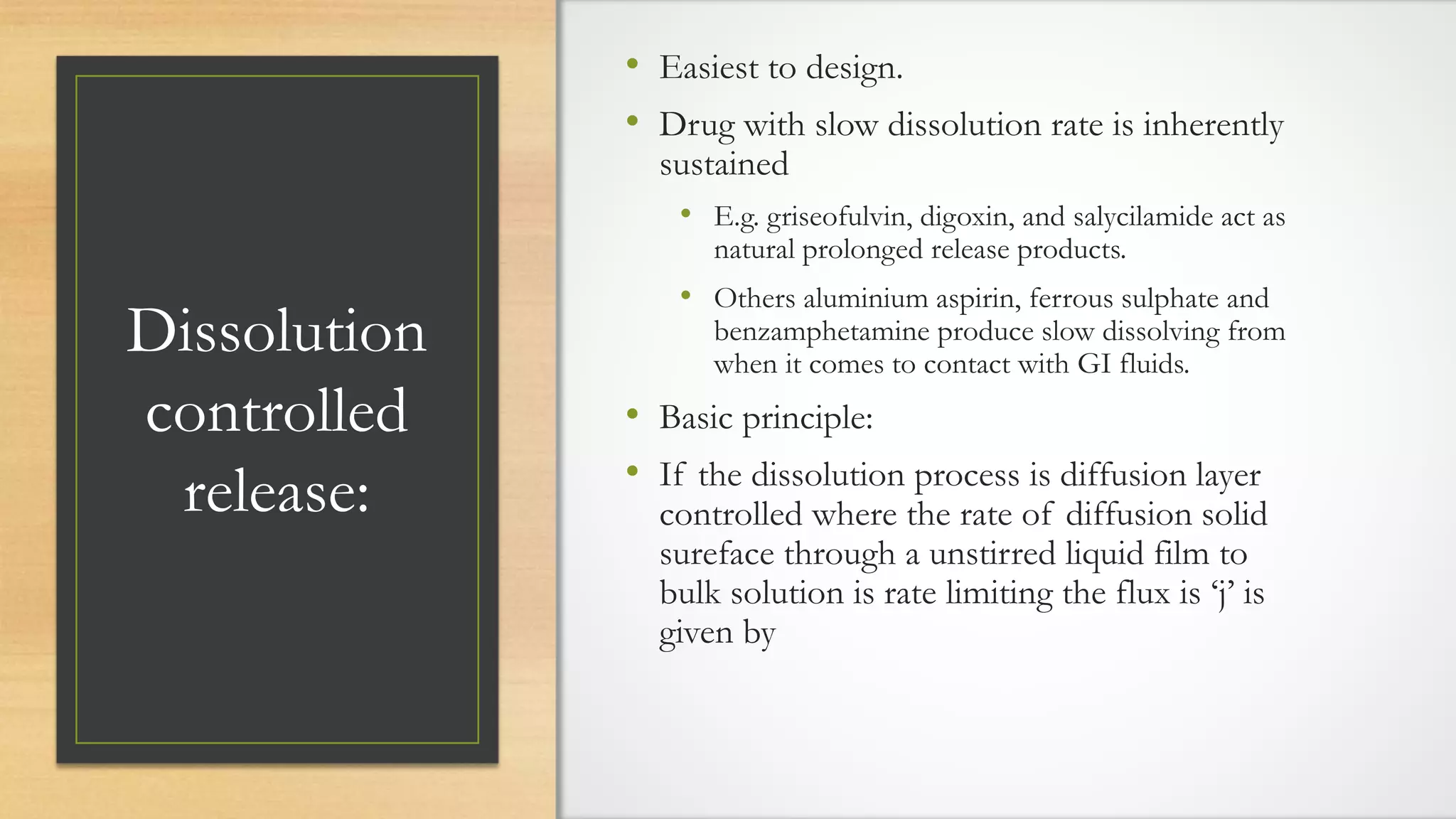 Oral controlled drug delivery systems - Various Approaches | PPTX