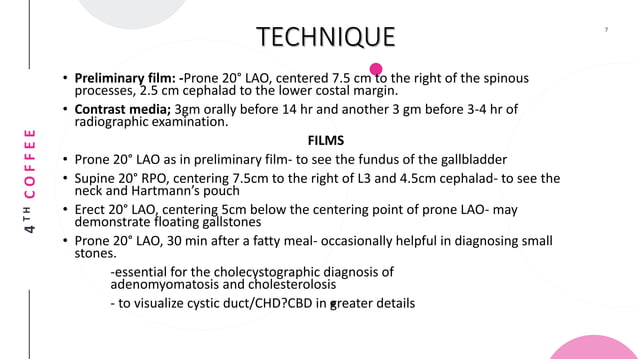 Oral cholecystography | PPTX
