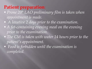 Oral cholecystography (ocg) | PPTX