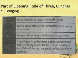 Organizing and Delivering Impromptu Speech | PPTX
