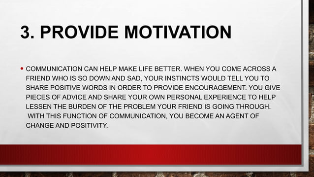 Oral Com Functions of communication Grade 11 | PPTX