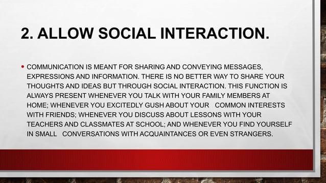 Oral Com Functions of communication Grade 11 | PPTX