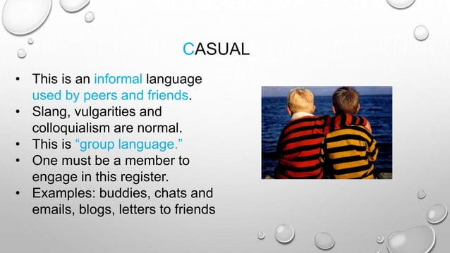 ORAL COMMUNICATION - TYPES OF SPEECH STYLE | PPTX