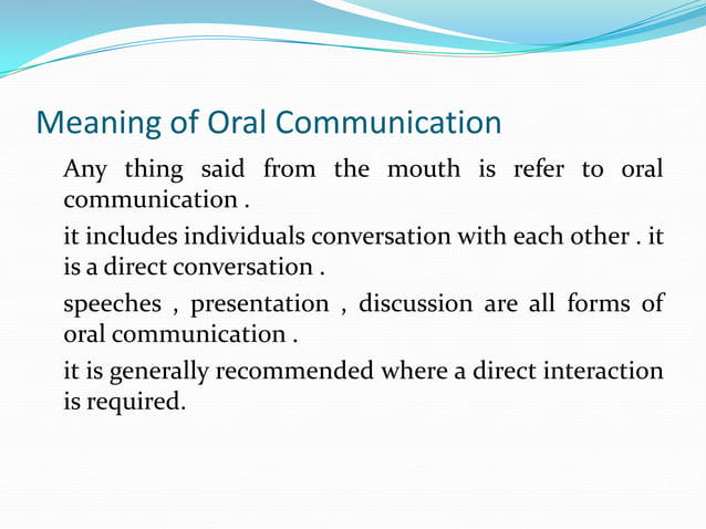 Basics of Communication | PPT