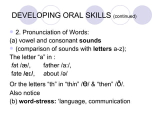 Oral communication | PPT
