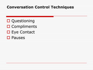 Oral communication | PPT