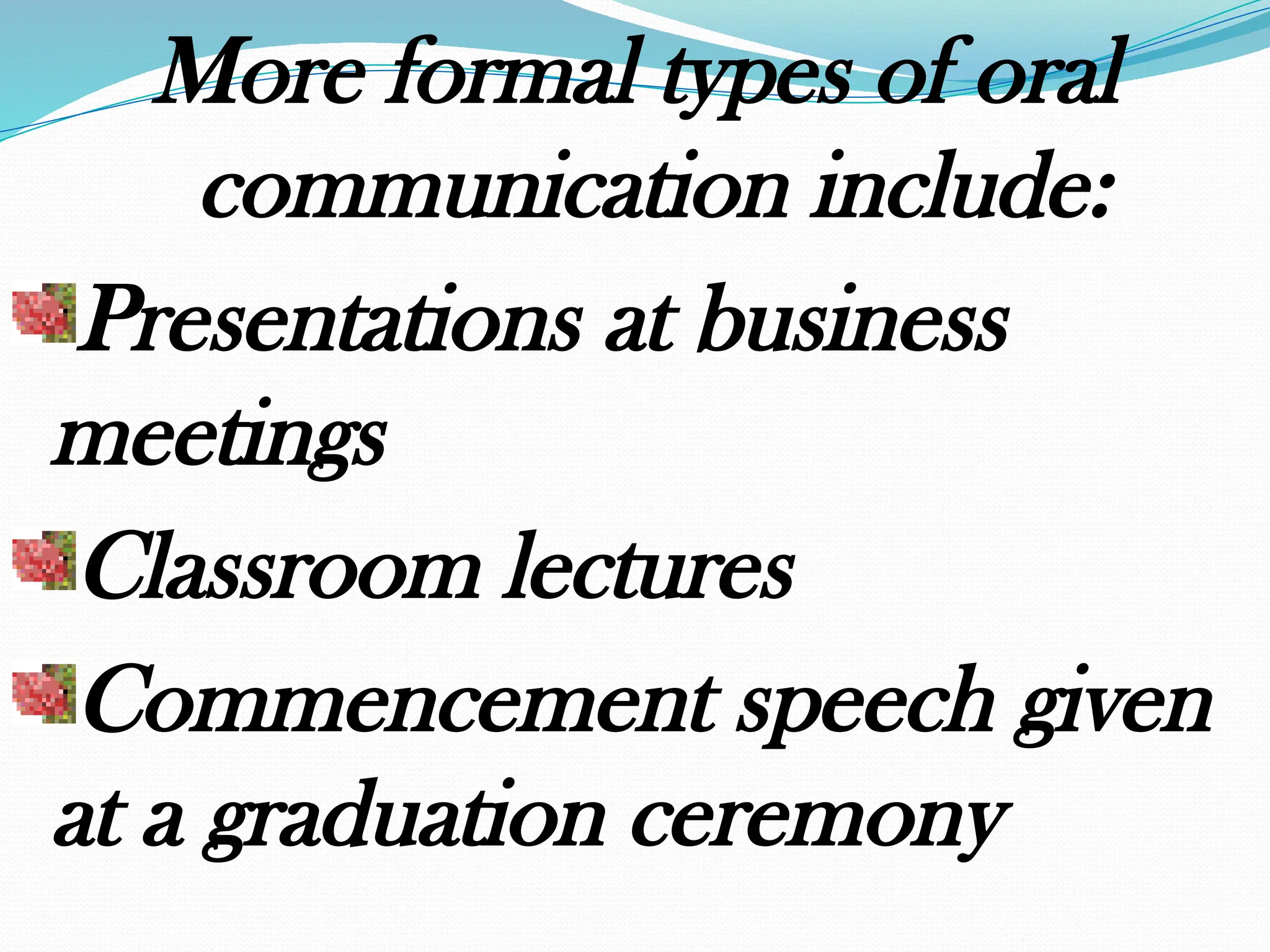 samples of oral communication activities | PPTX