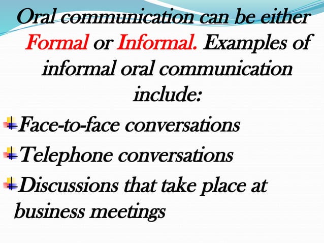 samples of oral communication activities | PPTX