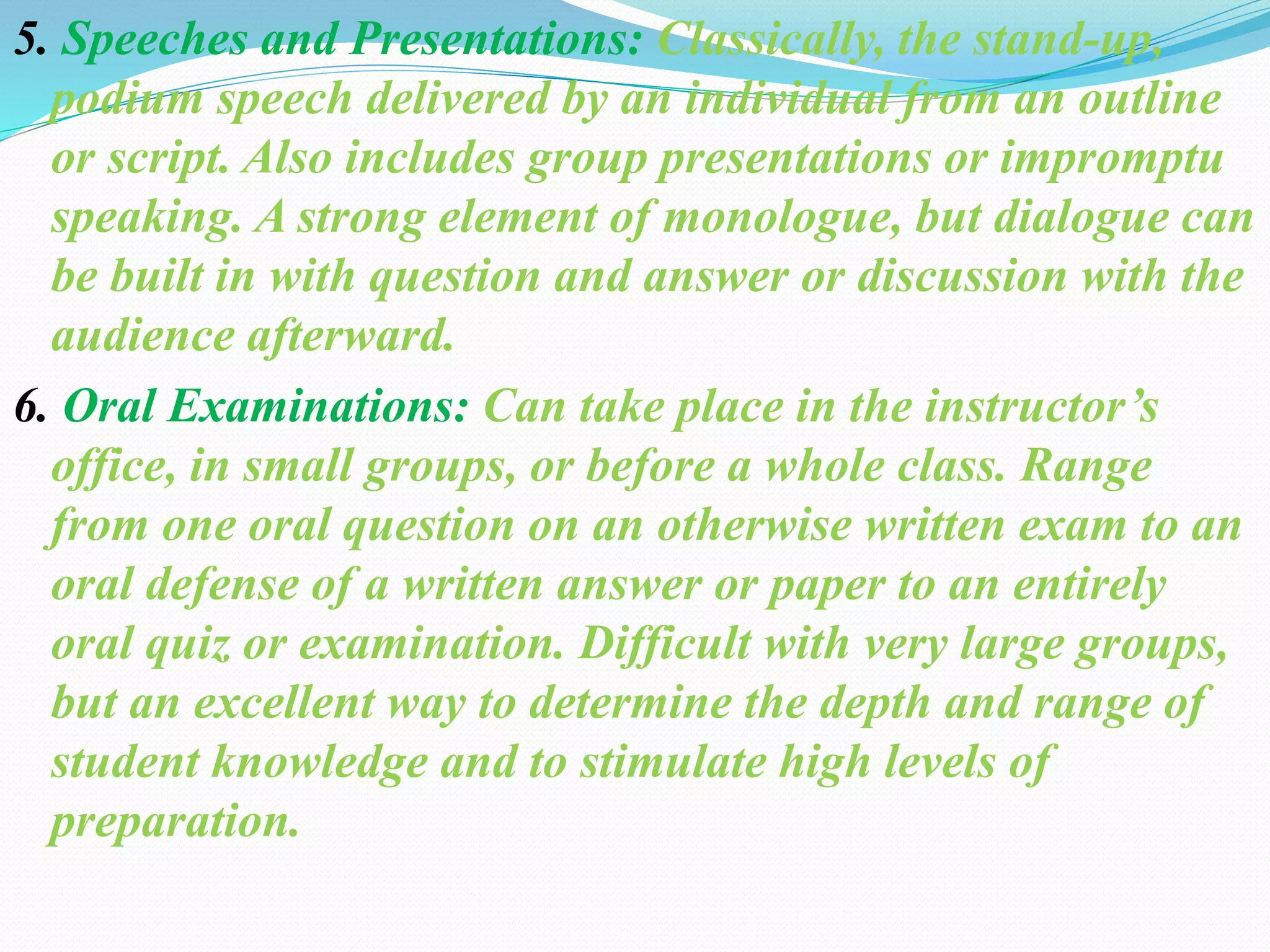 Oral communication | PPTX