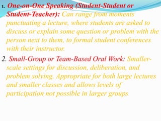 Oral communication | PPTX