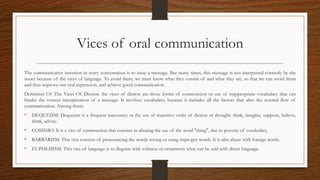 Oral communication | PPT