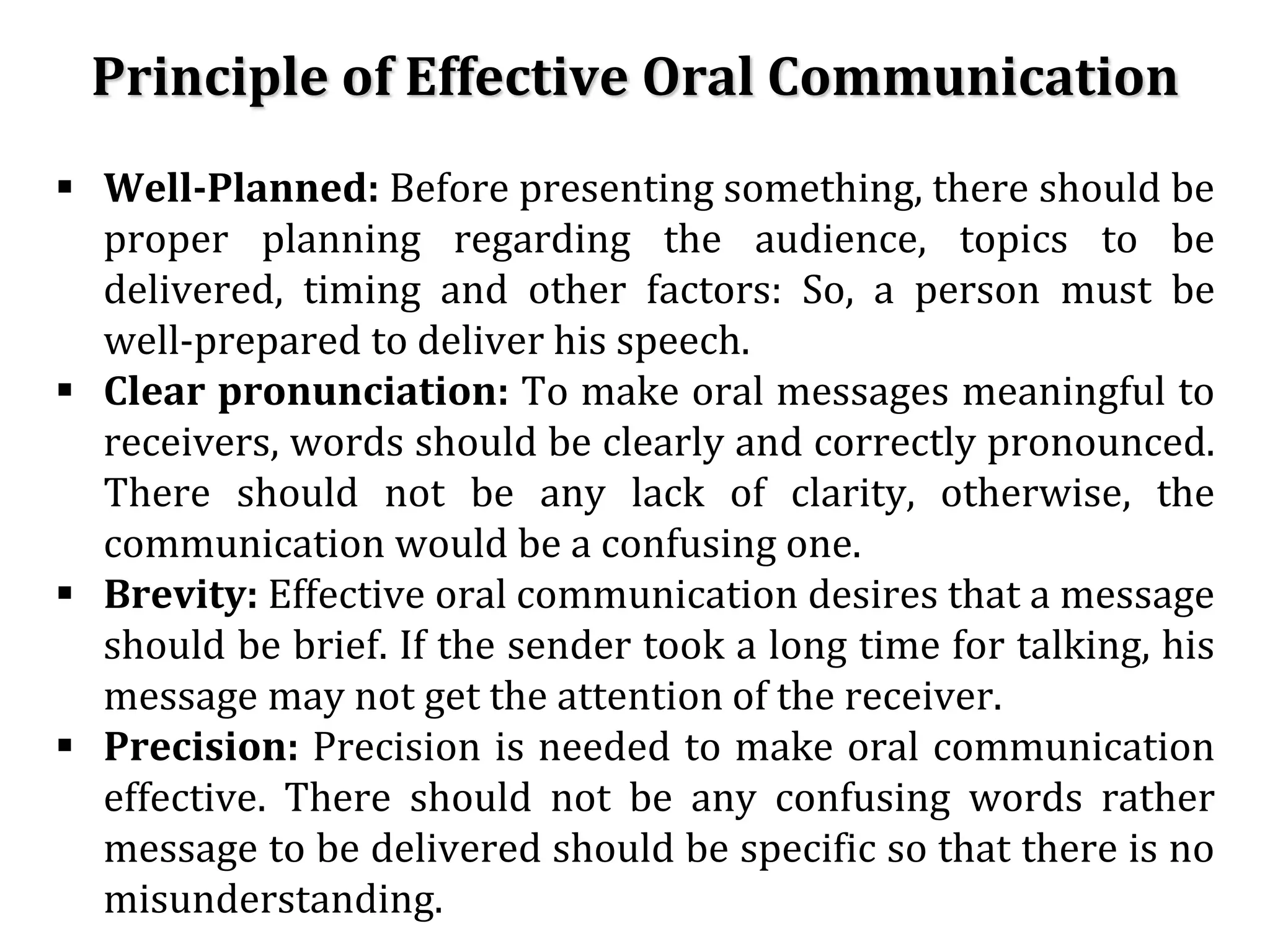 Oral Communication - Process, Types, Phases, Elements | PPTX