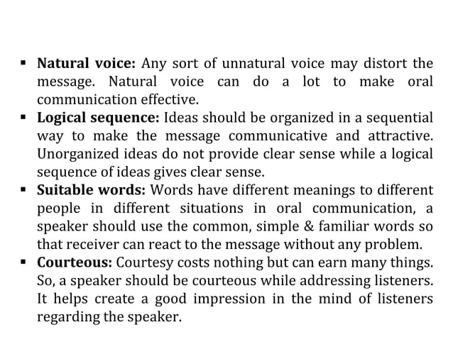 Oral Communication - Process, Types, Phases, Elements | PPTX
