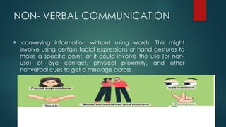 ORAL COMMUNICATION POWER POINT PRESENTATION | PPT