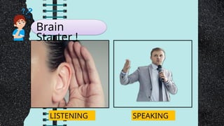 oral communication PowerPoint presentation | PPT