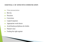 oral communication introduction to oral communication | PPTX