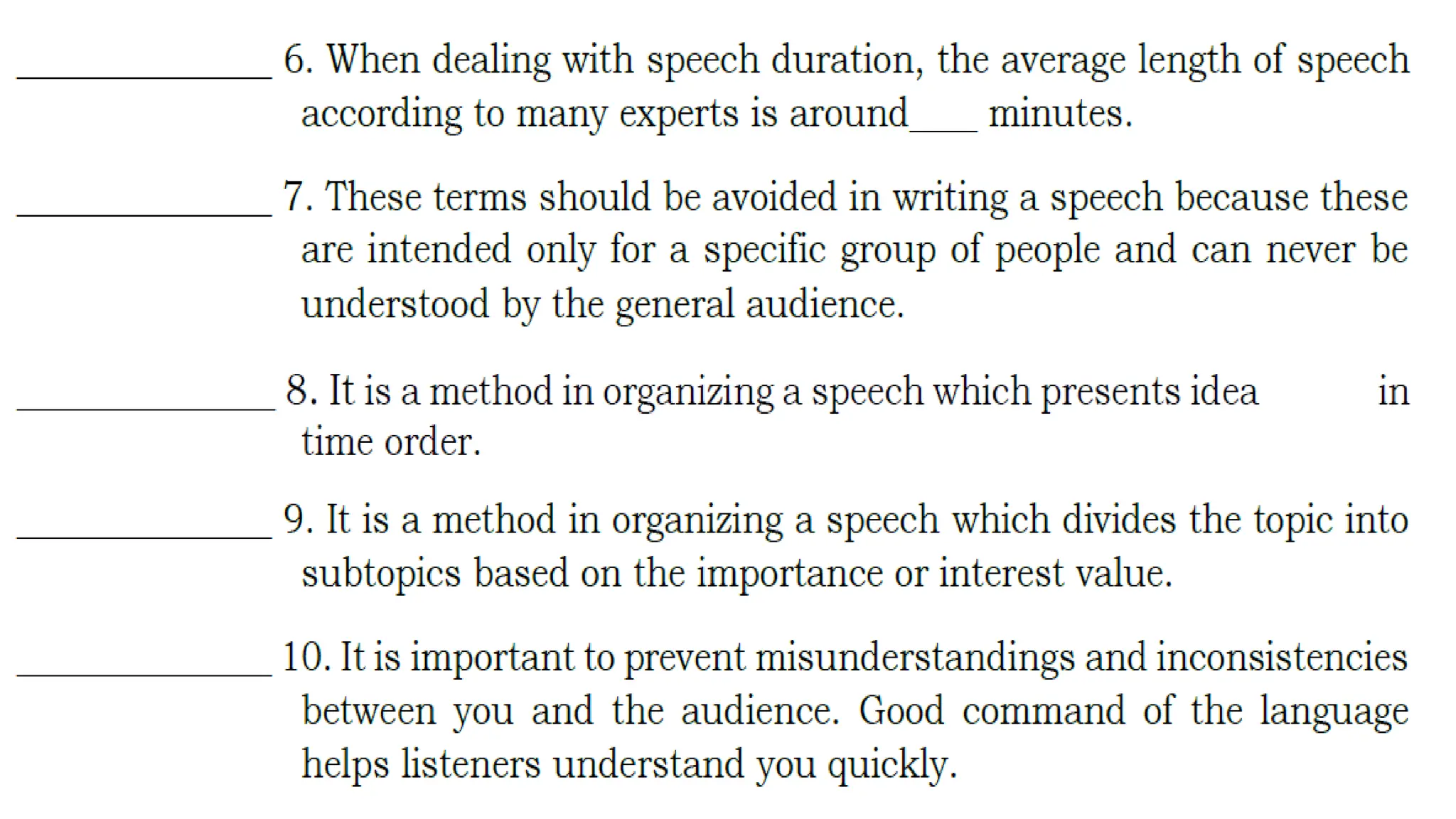 Oral Communication-Lesson 12-Principles of Effective speech writing.pptx