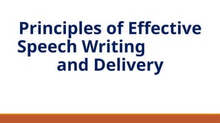Oral Communication-Lesson 12-Principles of Effective speech writing.pptx