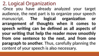 Oral Communication-Lesson 12-Principles of Effective speech writing.pptx