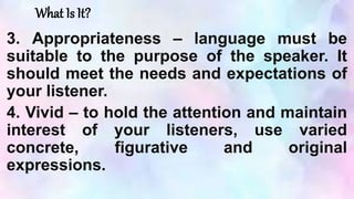 APPLYING APPROPRIATE TOOLS IN ORAL COMMUNICATION GRADE 7 | PPTX