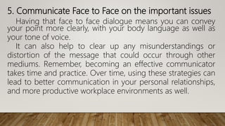 Oral communication | PPTX