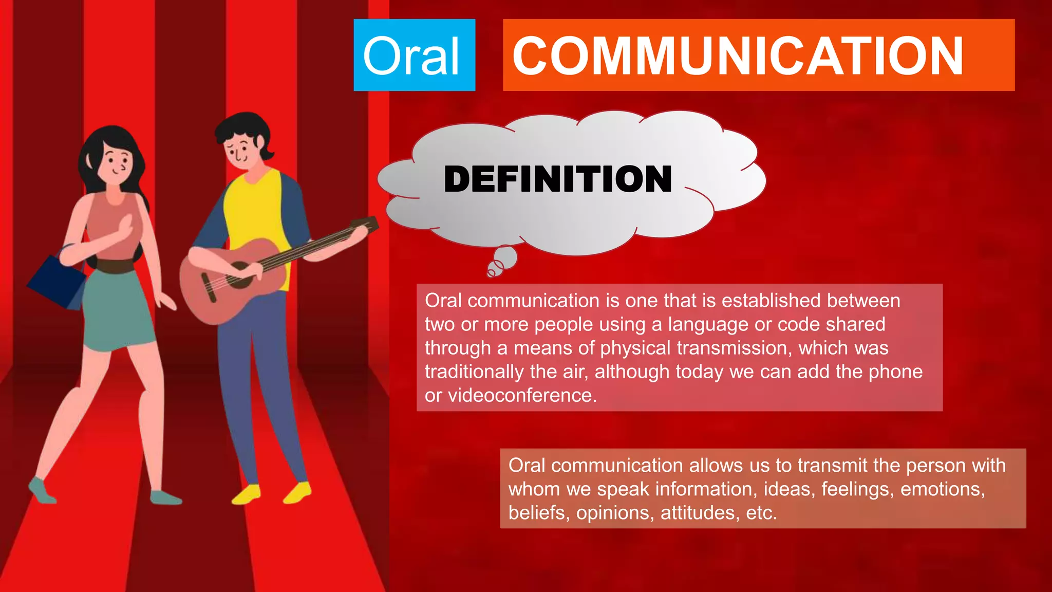 Oral communication by Jonathan Paredes | PPT
