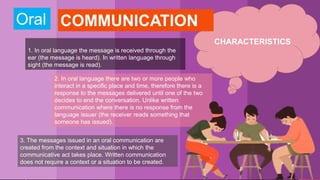 Oral communication by Jonathan Paredes | PPT