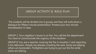 Oral communication (lesson 1) | PPTX