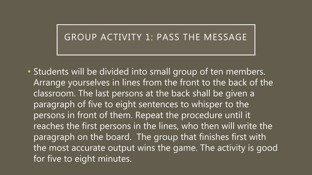 Oral communication (lesson 1) | PPTX