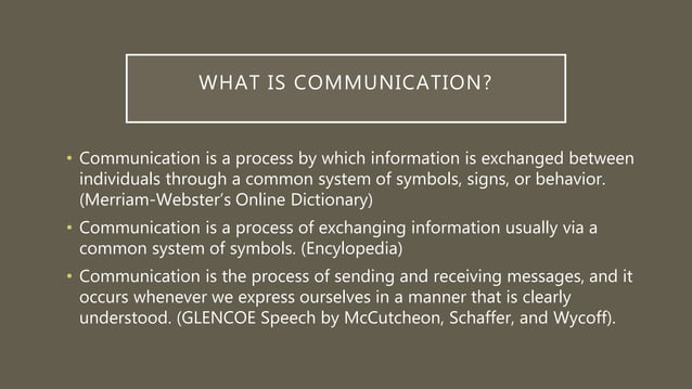 Oral communication (lesson 1) | PPTX
