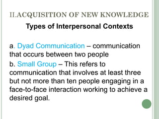 ORAL COMMUNICATION Lesson 3 Types of Speech Contexts.pptx.pdf